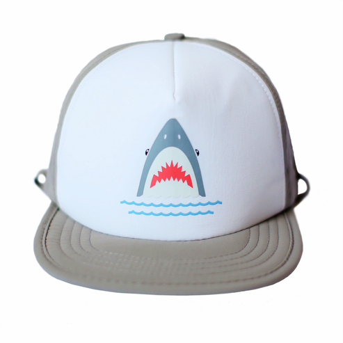 Great White Shark Nylon Hat – BITTY BRAH